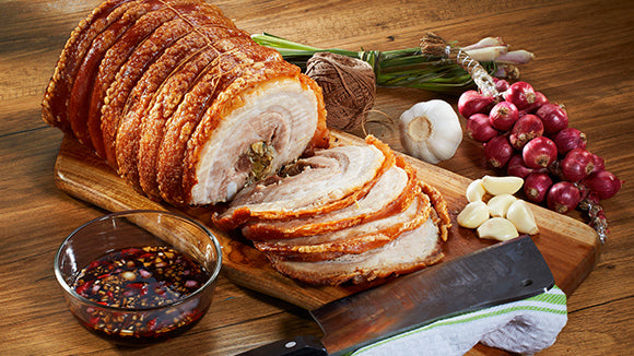 Pork Belly Lechon Roll