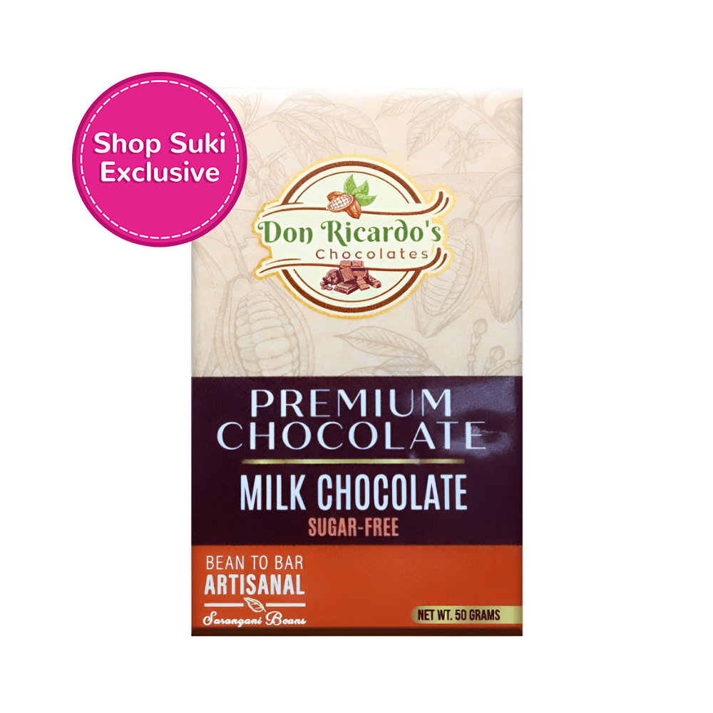 Don Ricardo's Premium Milk Chocolate Sugar-Free 50g