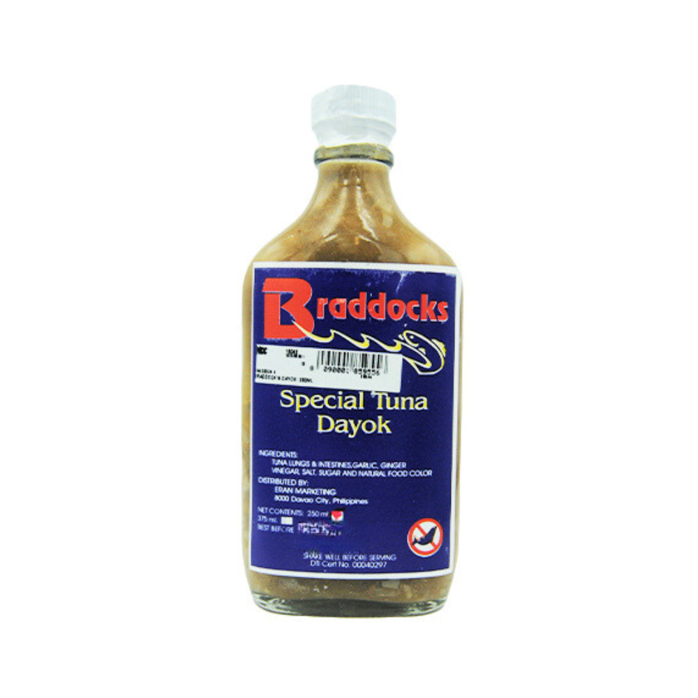 Braddock's Special Tuna Dayok 250ml