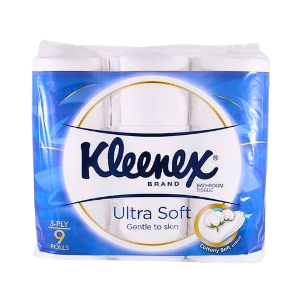 Kleenex Bathroom Tissue 3ply 9's