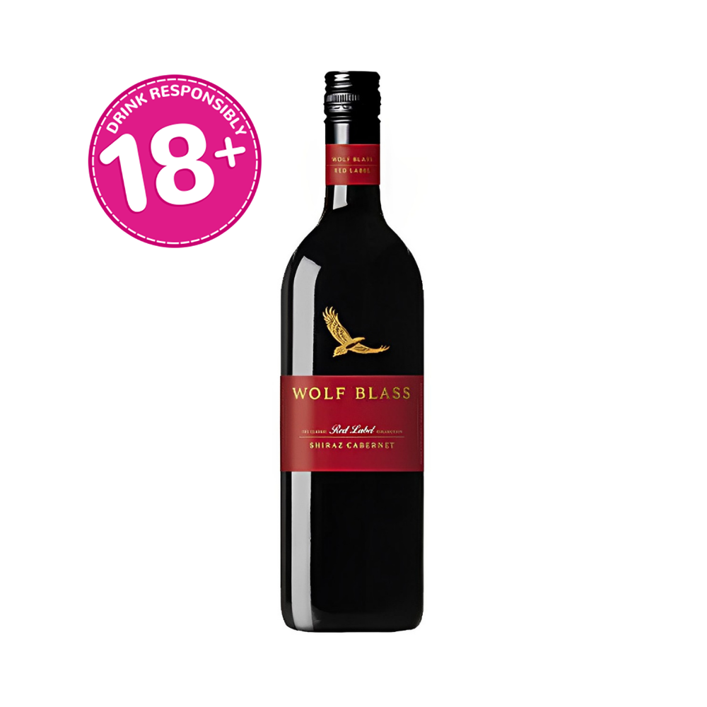 Wolf Blass Red Label Shiraz Cabernet Sauvignon Red Wine 750ml