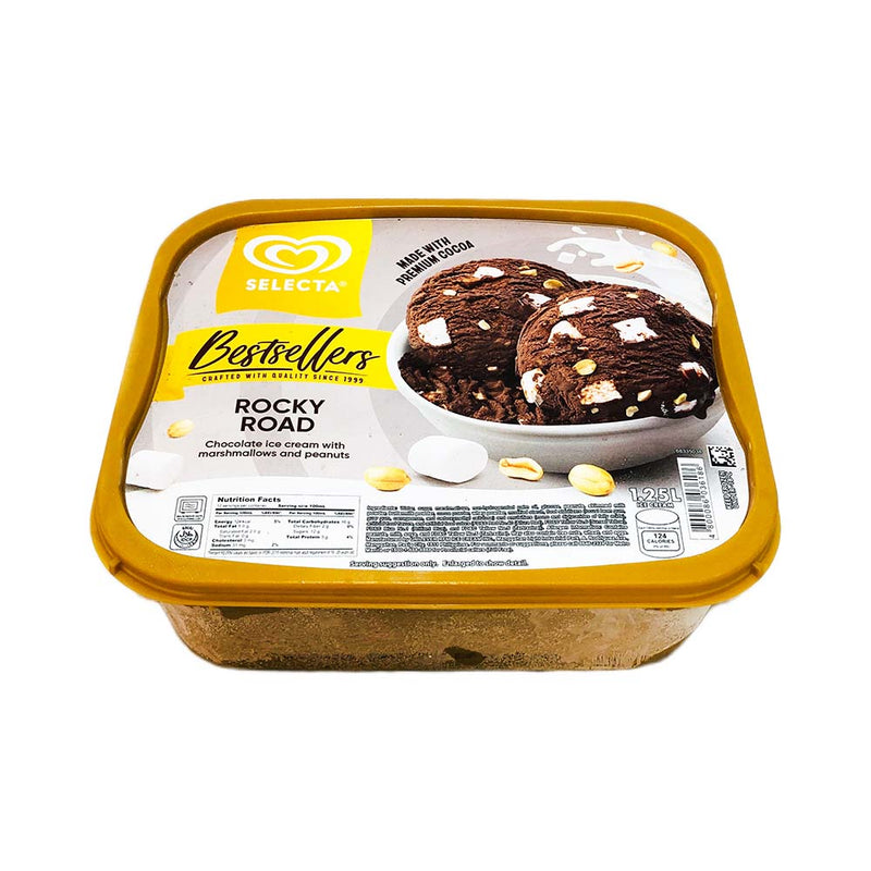 Selecta Supreme Ice Cream Rocky Road 1.25L