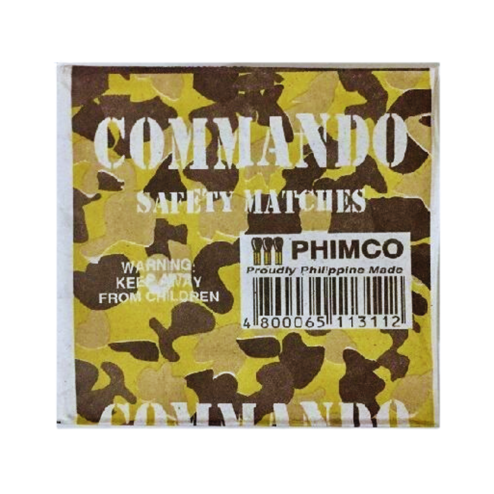 Commando Safety Matches 10 Boxes