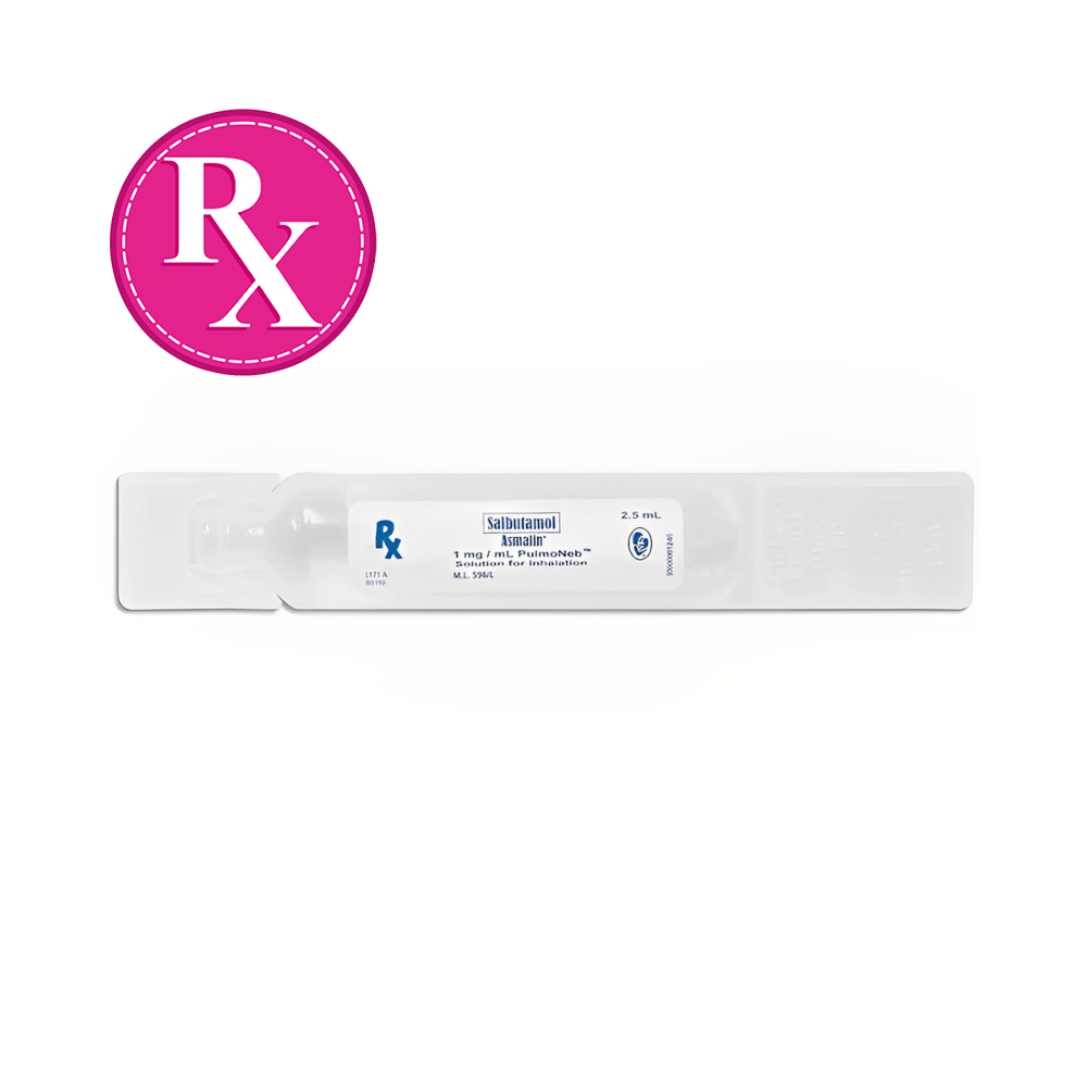 Asmalin Salbutamol 1mg/ml Pulmoneb 2.5ml