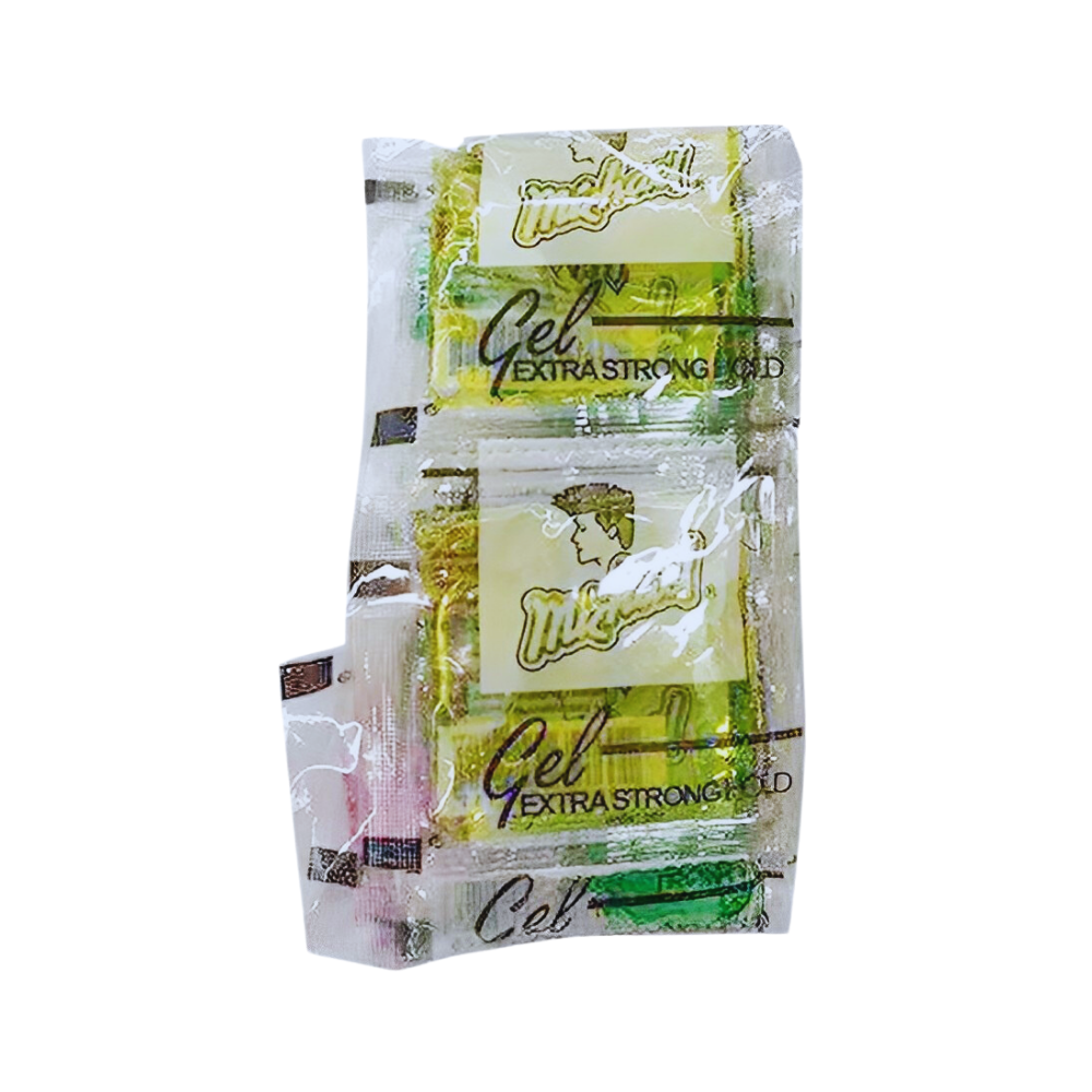 Michael Styling Gel Extra Strong Hold Sachet 10g x 12's
