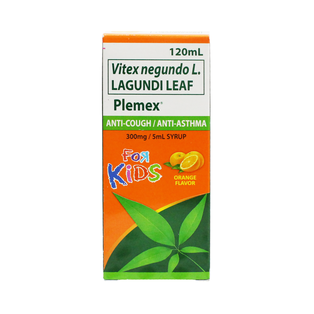 Plemex Lagundi 300mg/5ml Syrup 120ml