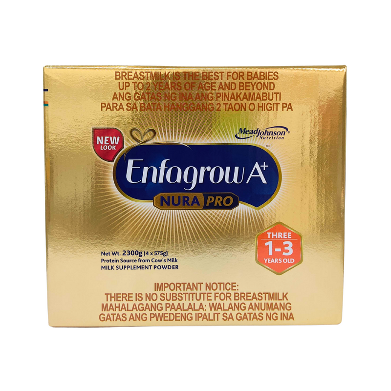 Enfagrow A+ Three NuraPro Milk Supplement 1-3 Years Old 2.3kg