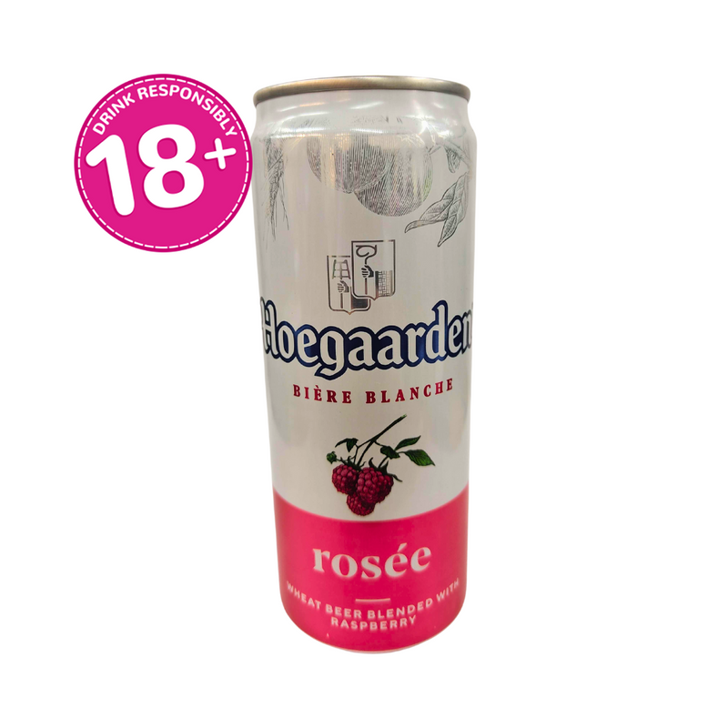 Hoegaarden Wheat Beer Rose Can 330ml