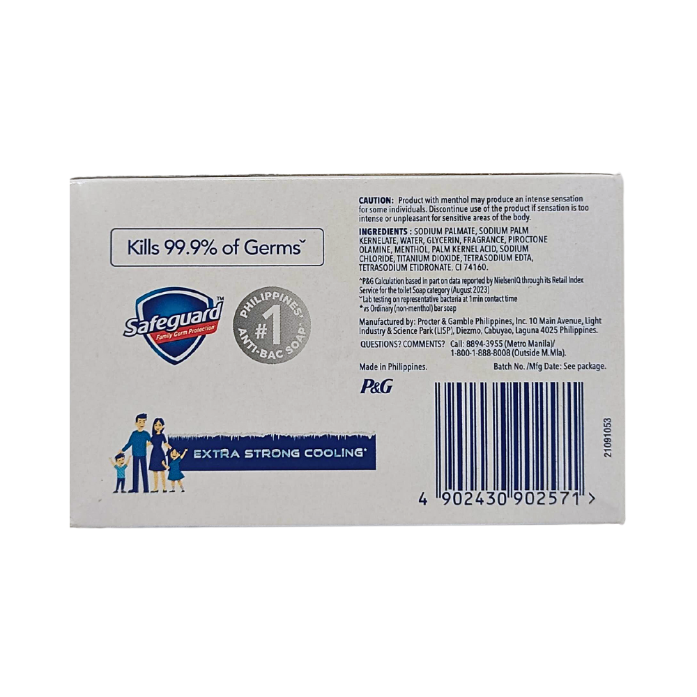 Safeguard Bar Soap Arctic Fresh 160g