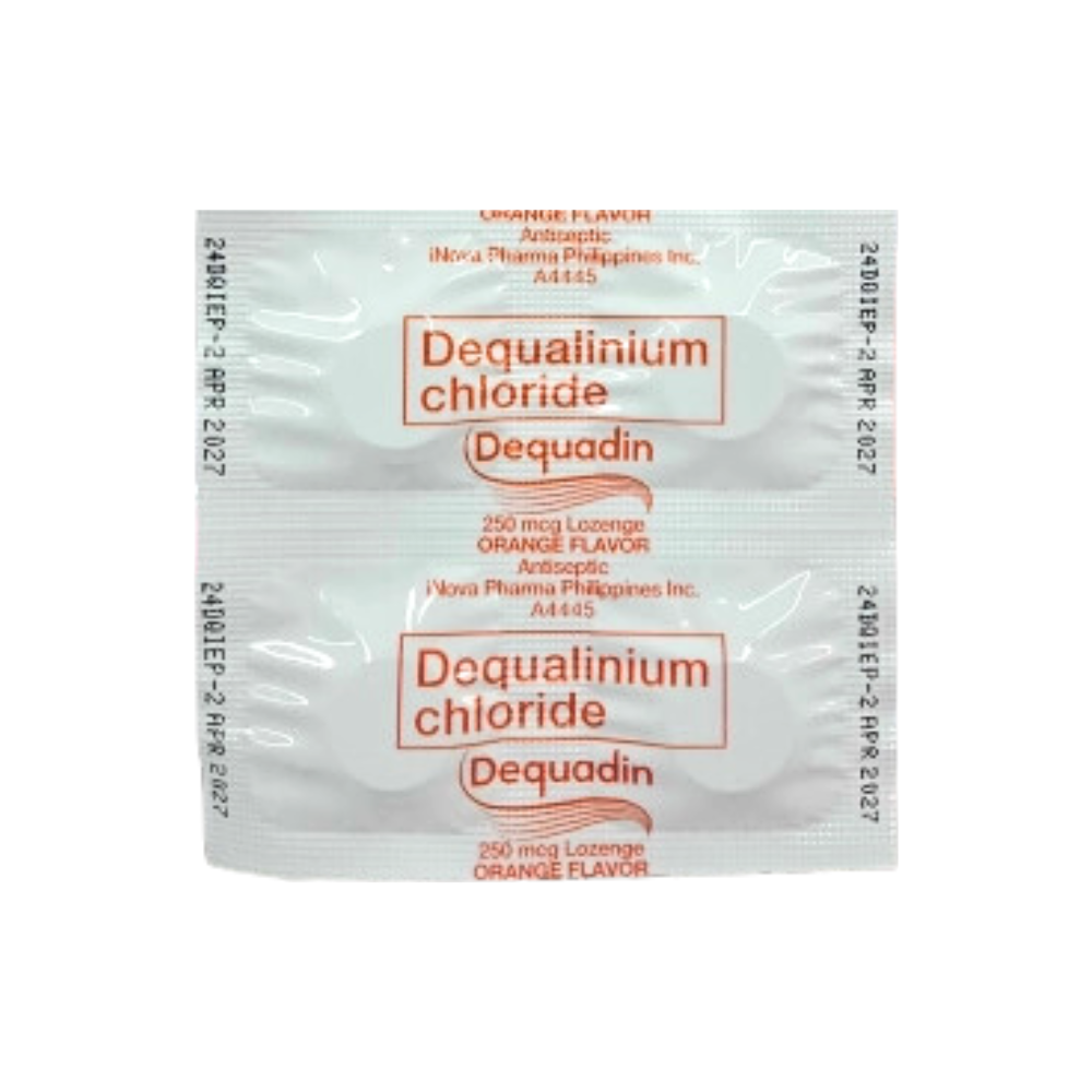 Dequadin 250mcg Lozenges By 4's
