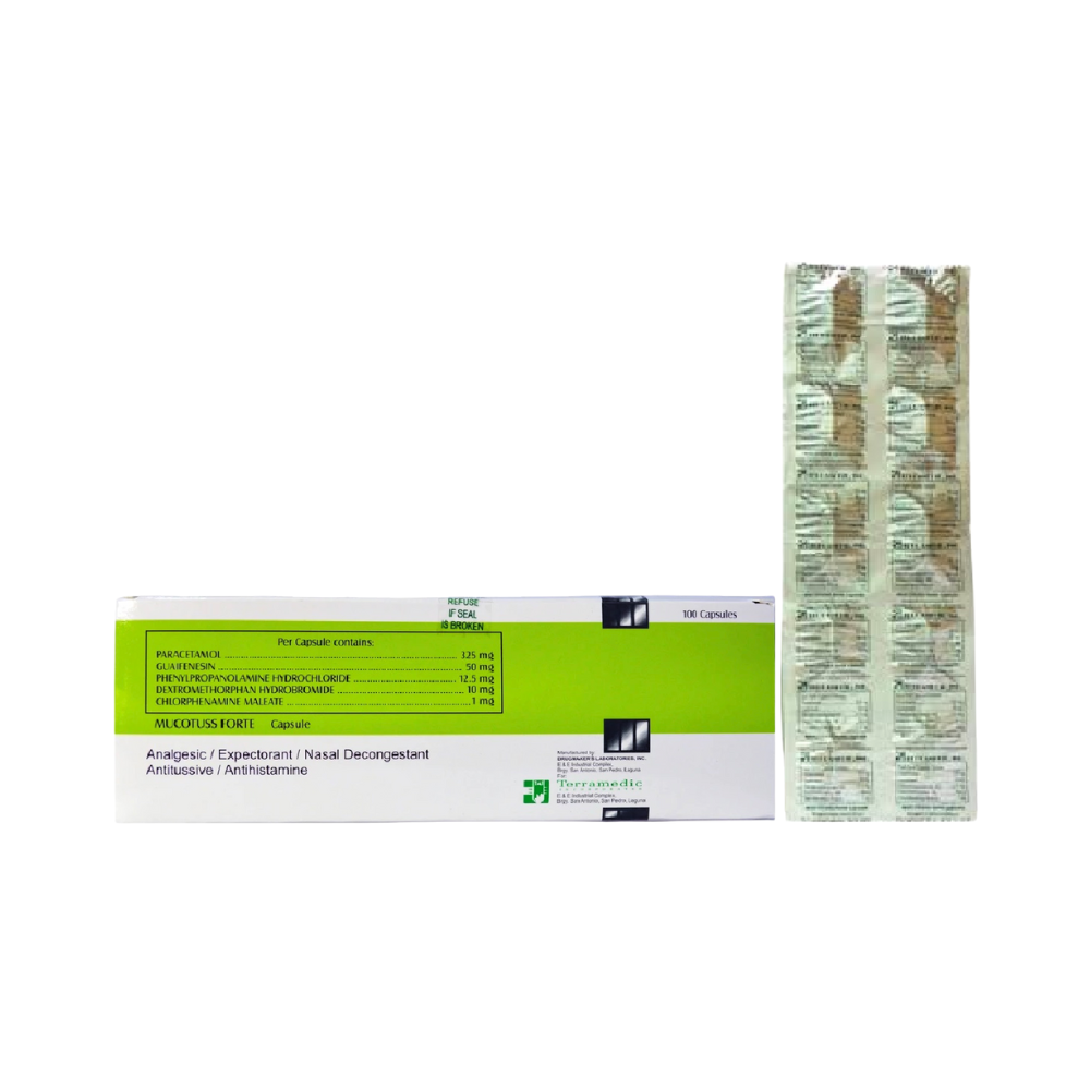 Mucotuss Forte Capsule By 10's