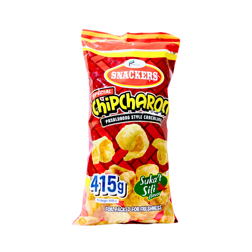 Snackers Chipcharon Suka't Sili 415g