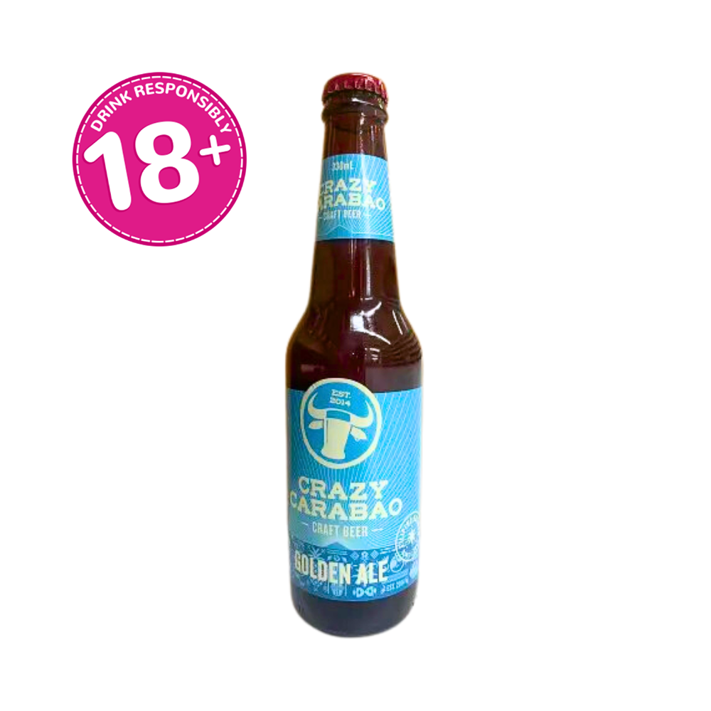 Crazy Carabao Brewing Golden Ale Craft Beer 330ml