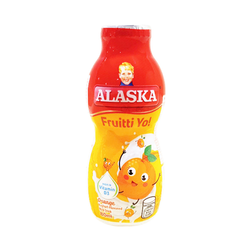 Alaska Fruitti Yo! Orange Yoghurt Flavored Milk Drink 80ml