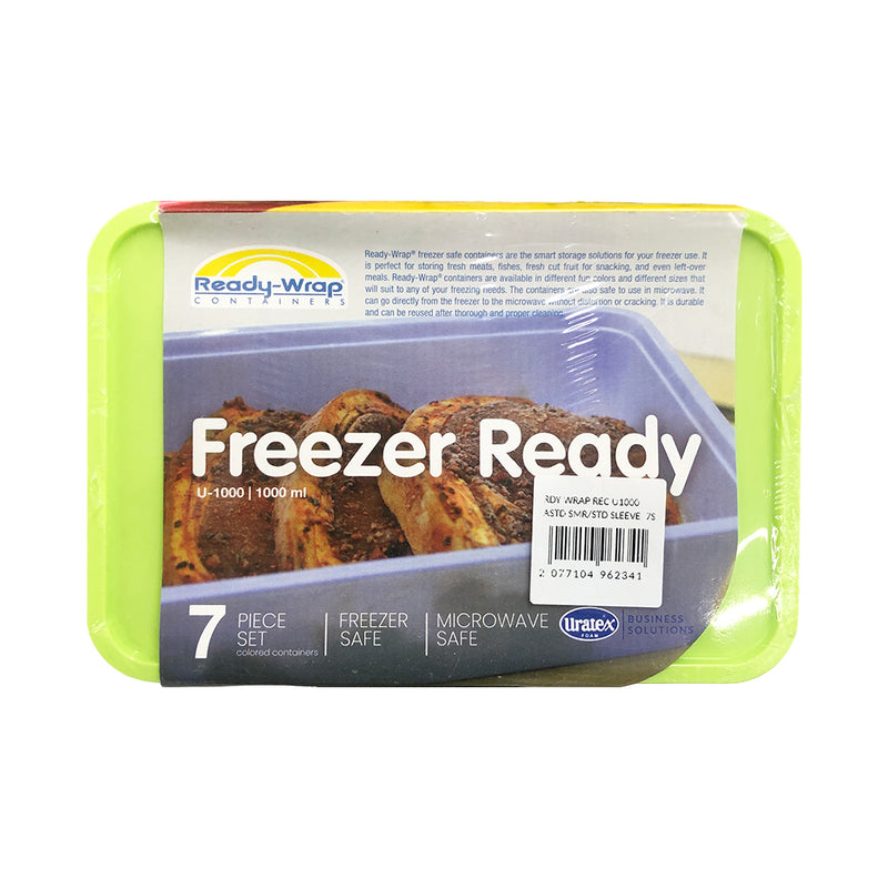 Ready-Wrap Assorted Color Freezer Ready U-1000 7's