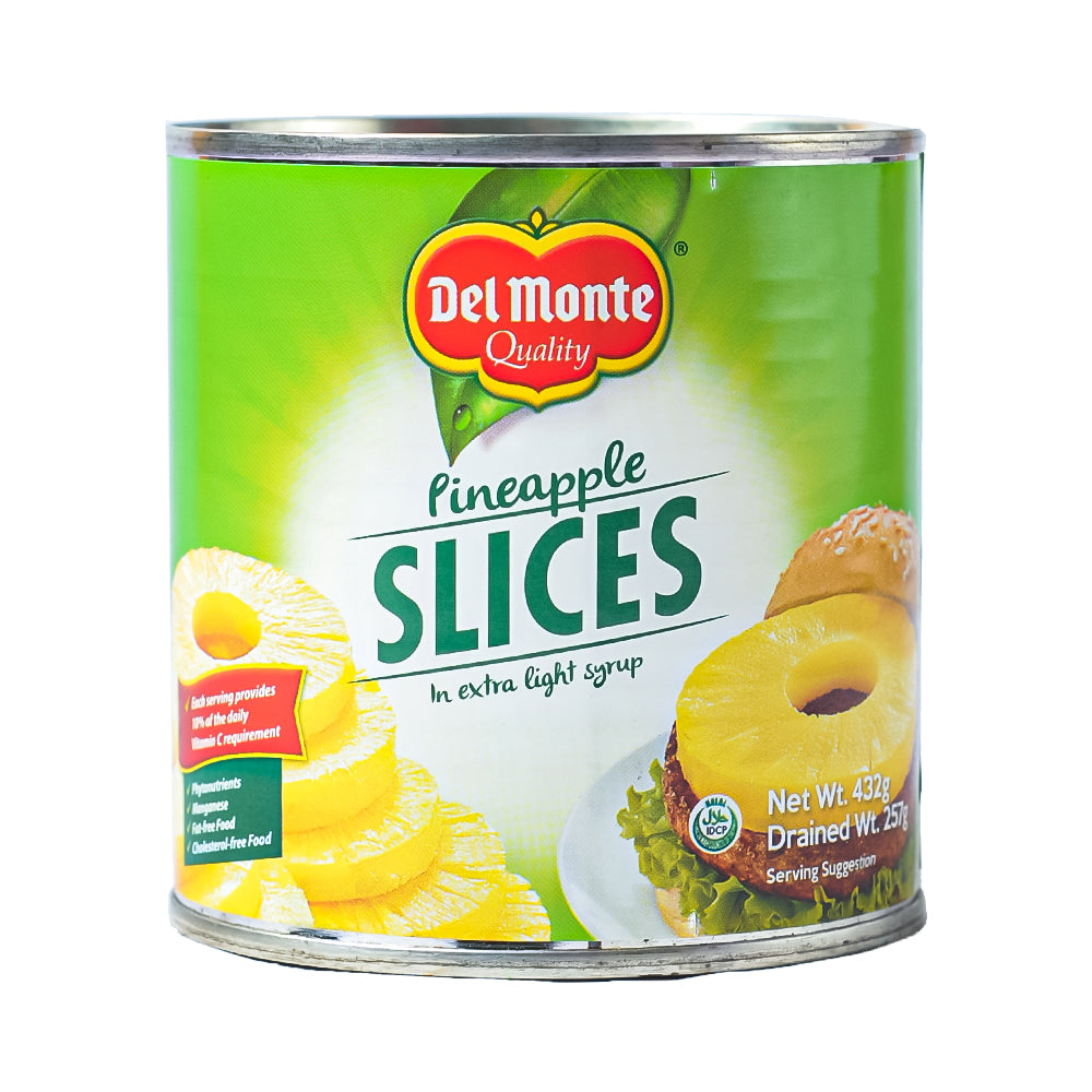 Del Monte Fancy Pineapple Sliced 432g