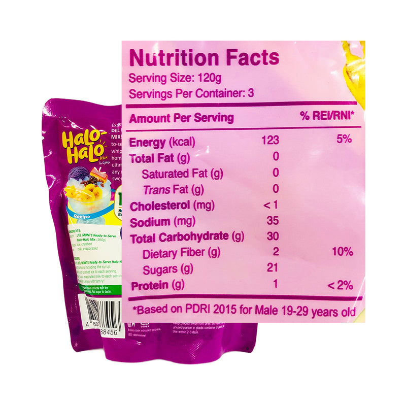 Del Monte Halo Halo Mix In Syrup SUP