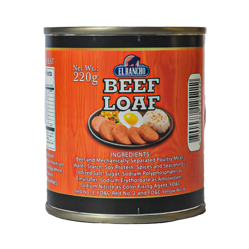 El Rancho Beef Loaf 220g