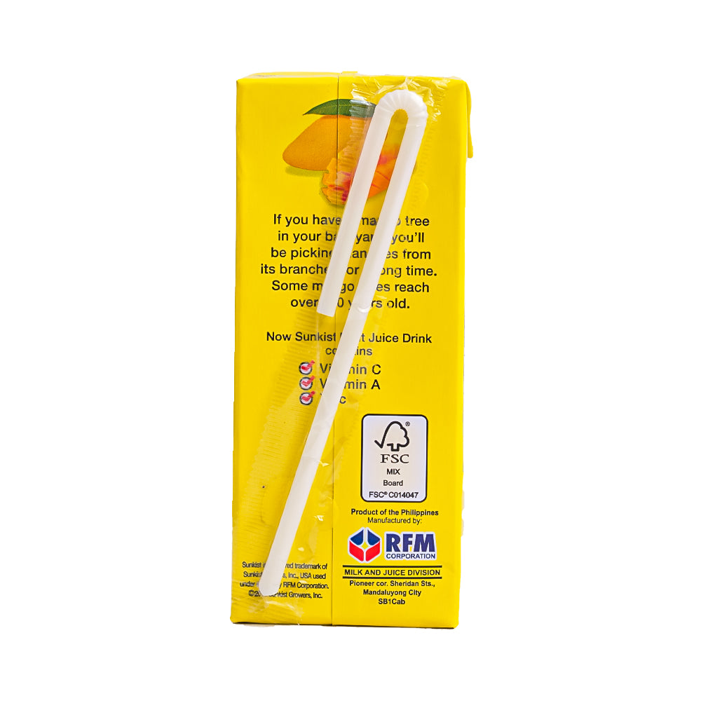 Sunkist Mango Fruit Juice Slim 235ml