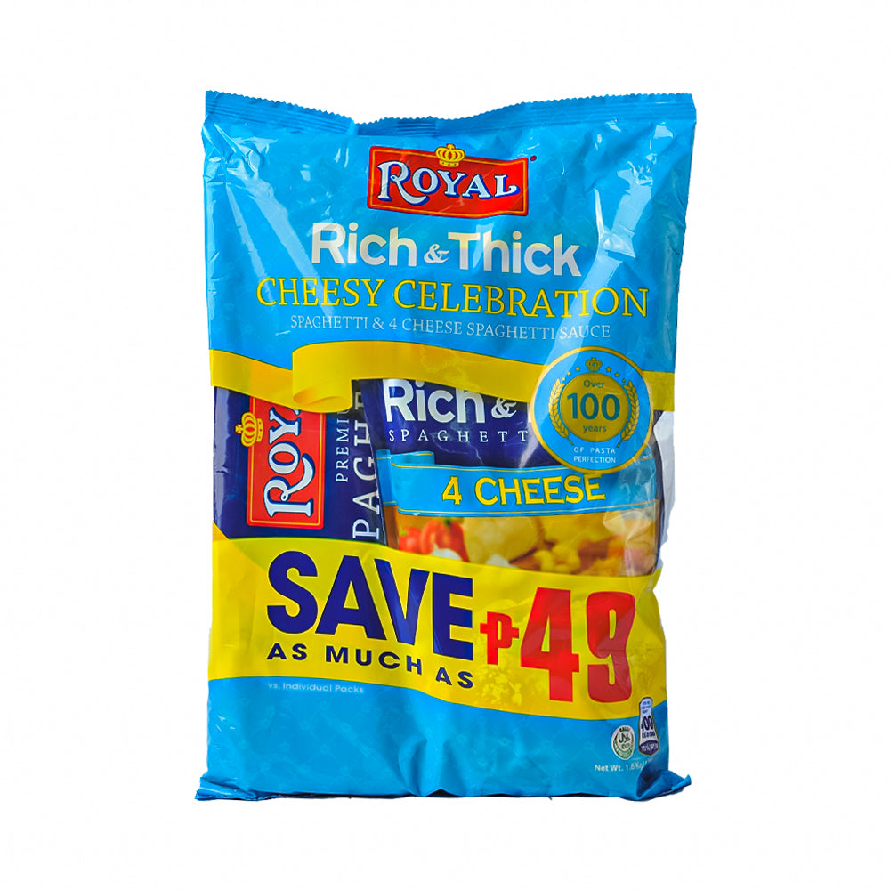 Royal Spaghetti Cheesy Celebration