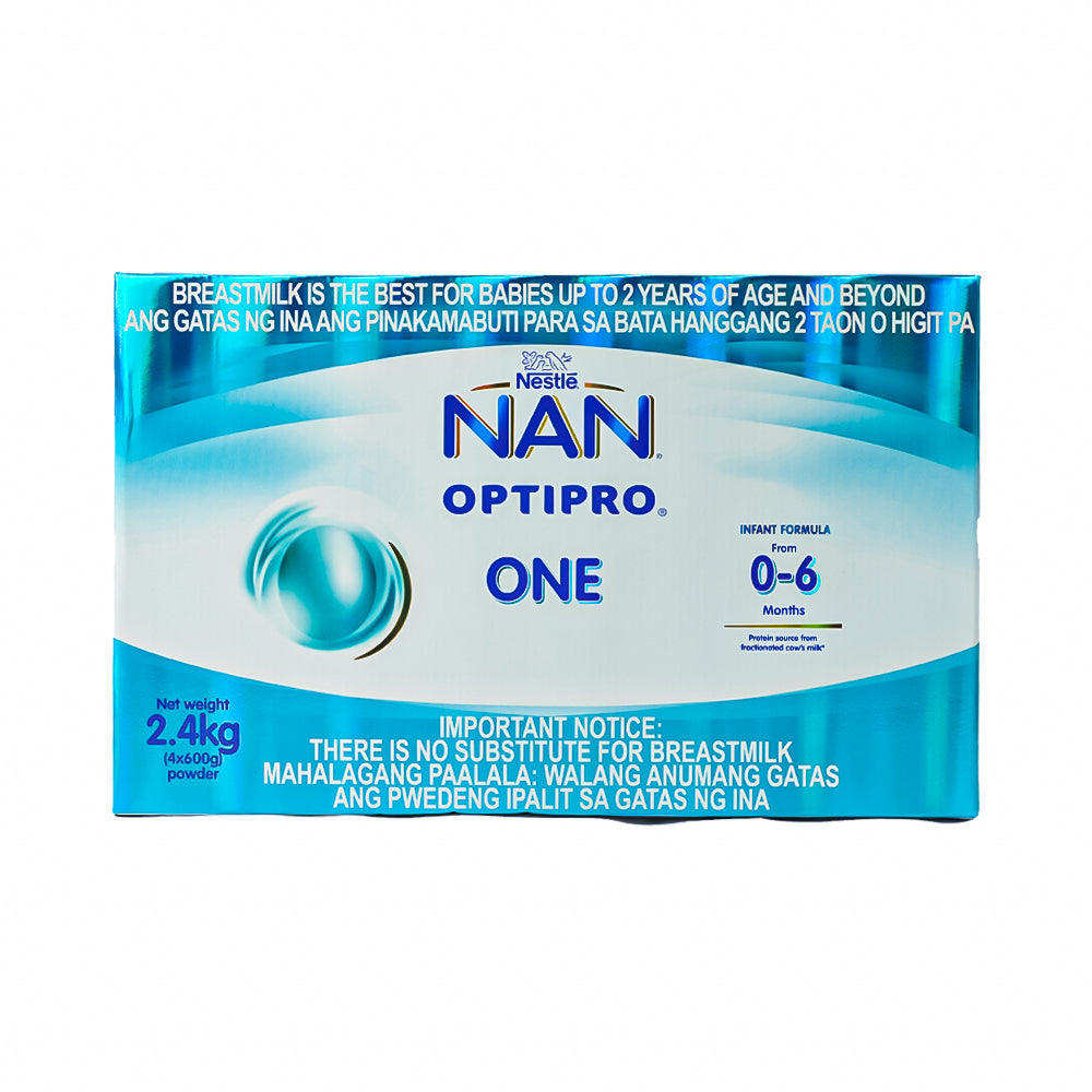Nan Optipro One Infant Formula 0-6 Months 2.4kg
