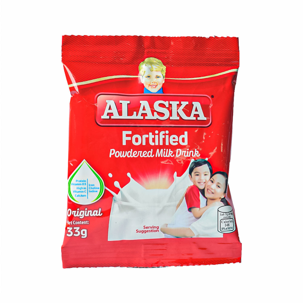 Alaska Fortified Powdered Filled Milk 33g