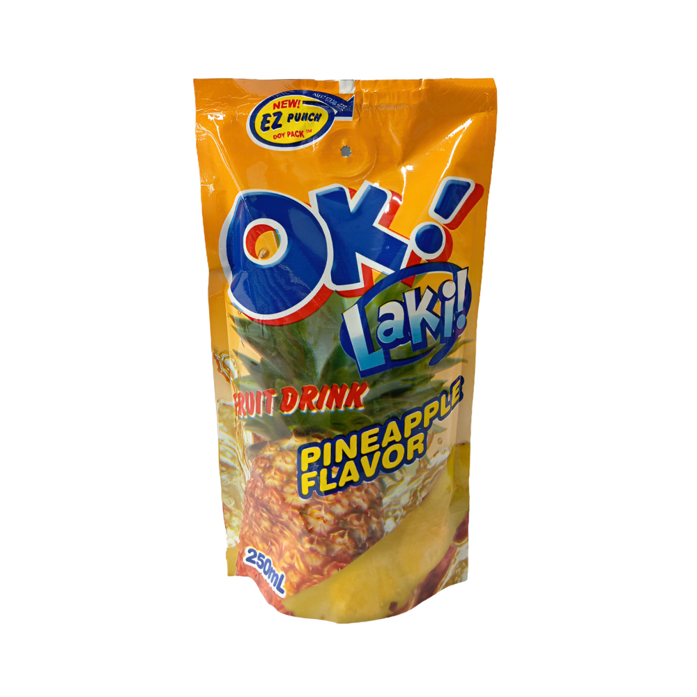 OK! Laki Fruit Drink Pineapple 250ml