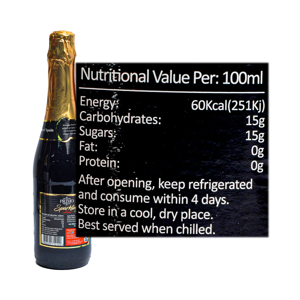 Primo Sparkling Wine Red Grape 750ml