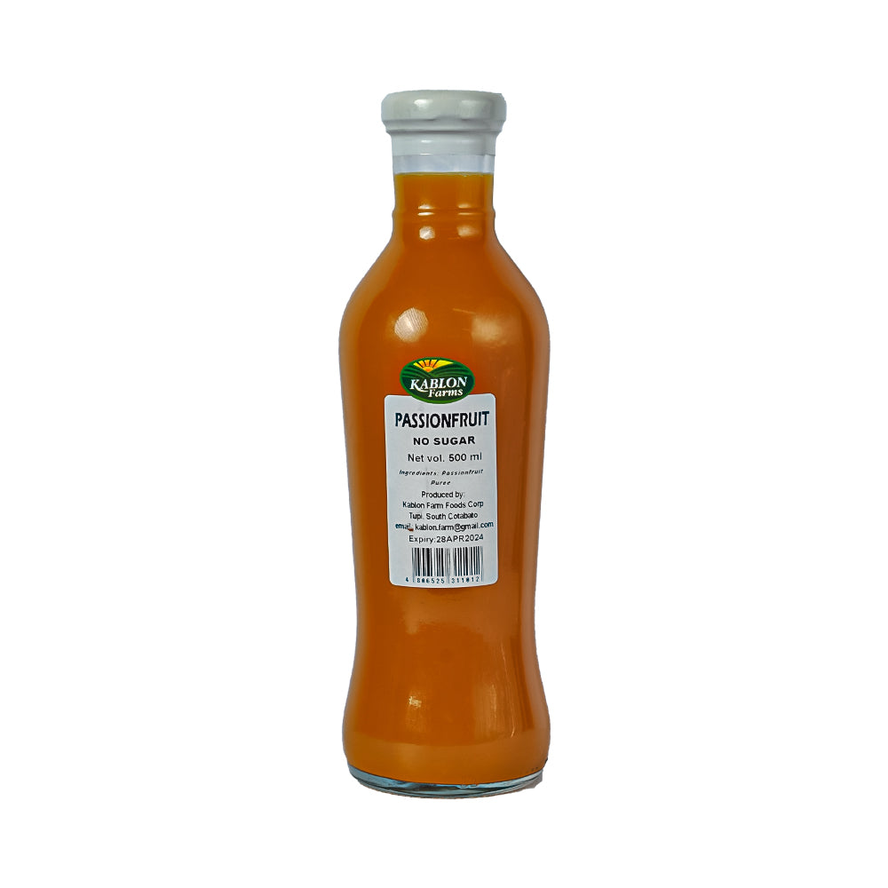 Kablon Juice Unsweetened Passion Fruit 500ml