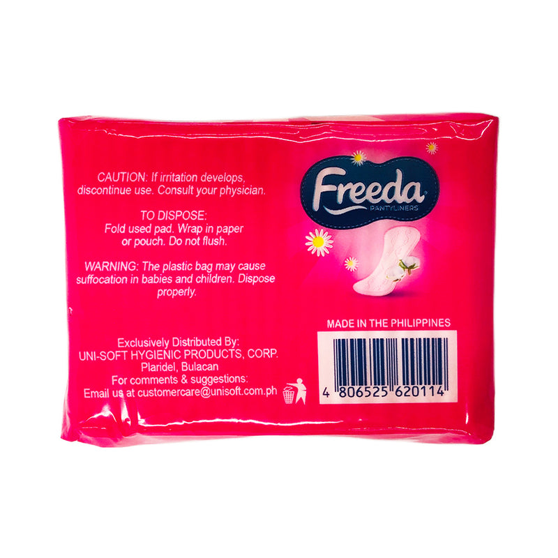 Freeda Pantyliners Single Wrap 20's + 2