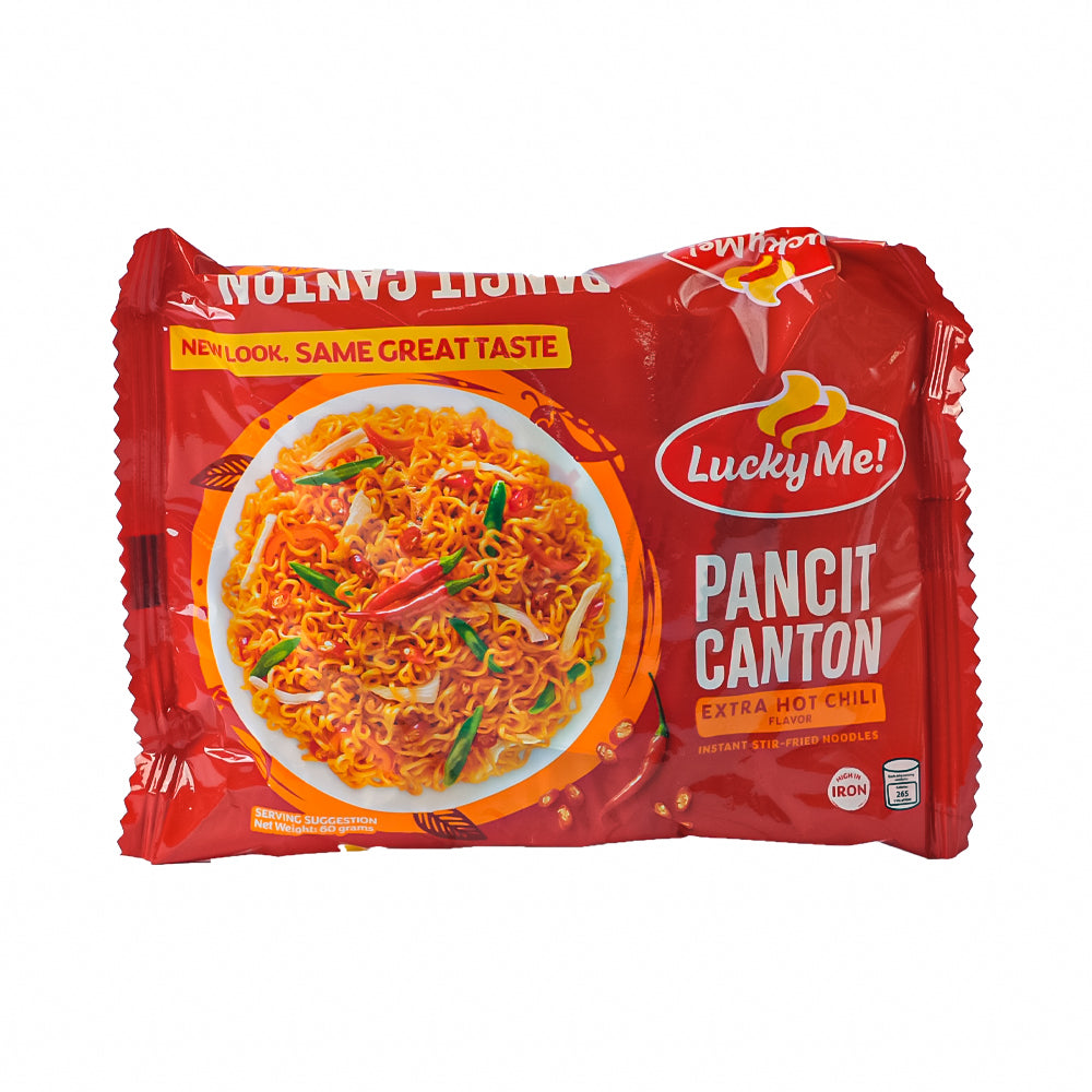 Lucky Me Pancit Canton Extra Hot Chili 60g
