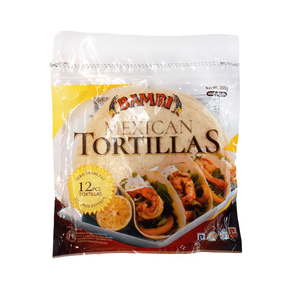 Bambi Mexican Tortillas Small 300g