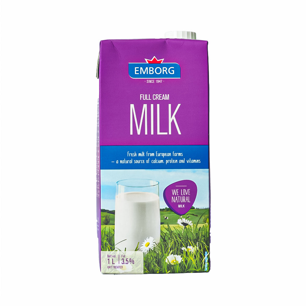 Emborg Full Cream Milk 1L