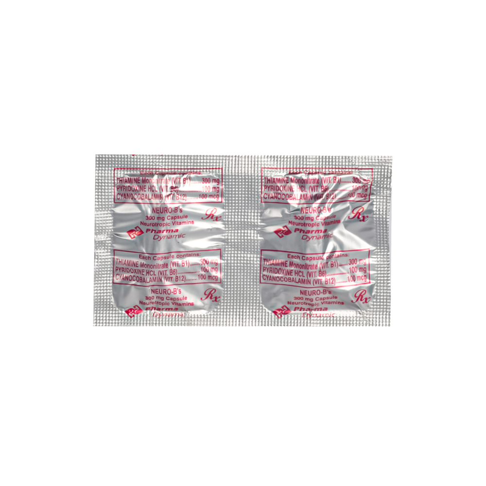 Neuro-B'S 300mg/100mg/100mcg Capsule