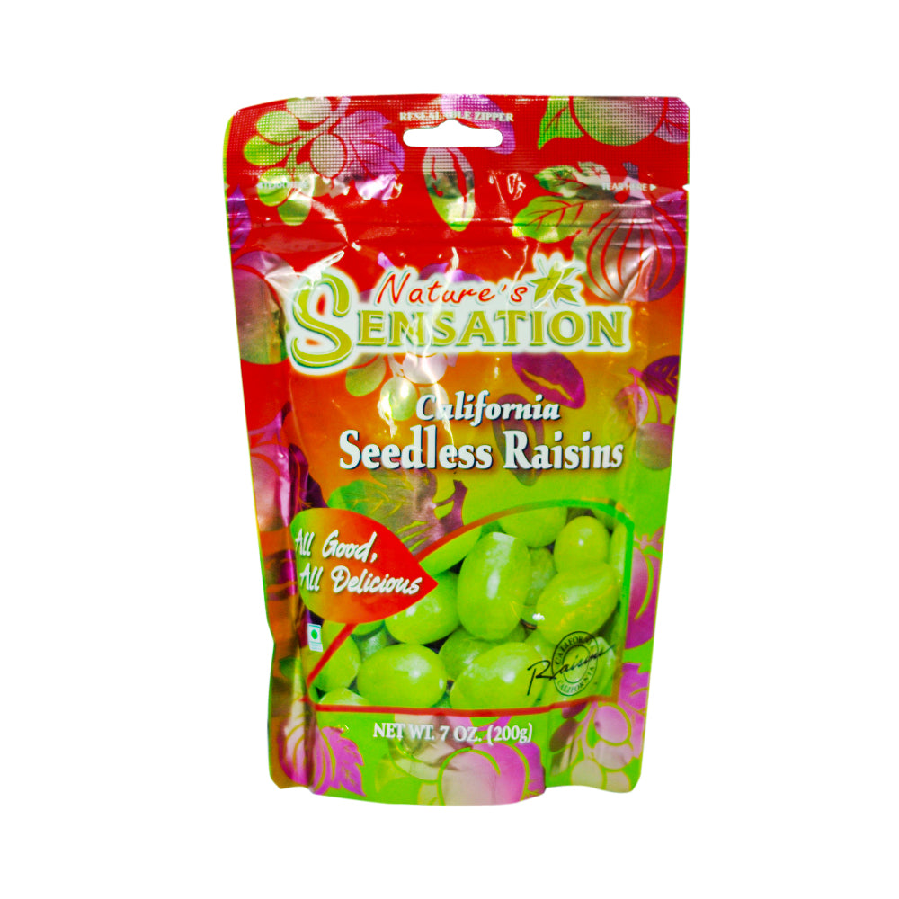 Nature's Sensation Autumn Fruit California Seedless Raisins 7oz (200g)