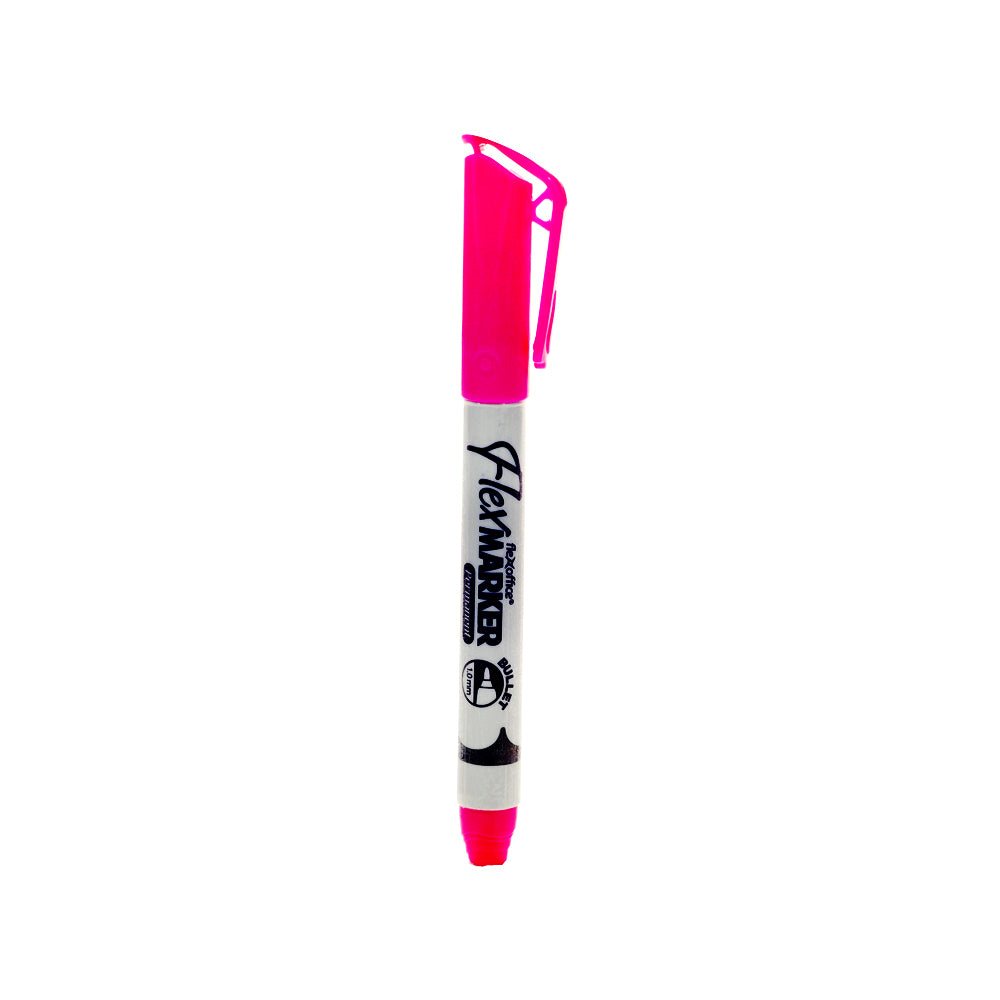 Flex Office All Purpose Nero Permanent Marker Pink