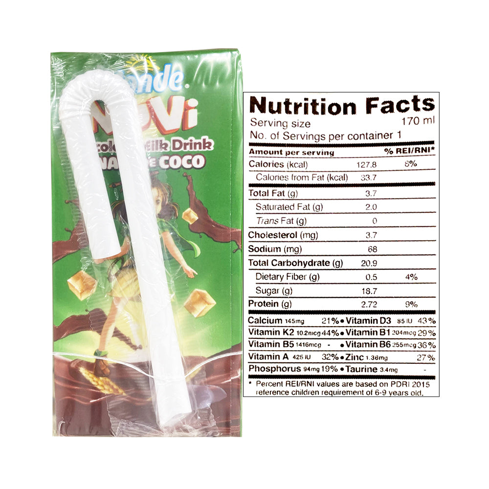 Monde Nuvi Chocolate Milk Drink With Nata De Coco