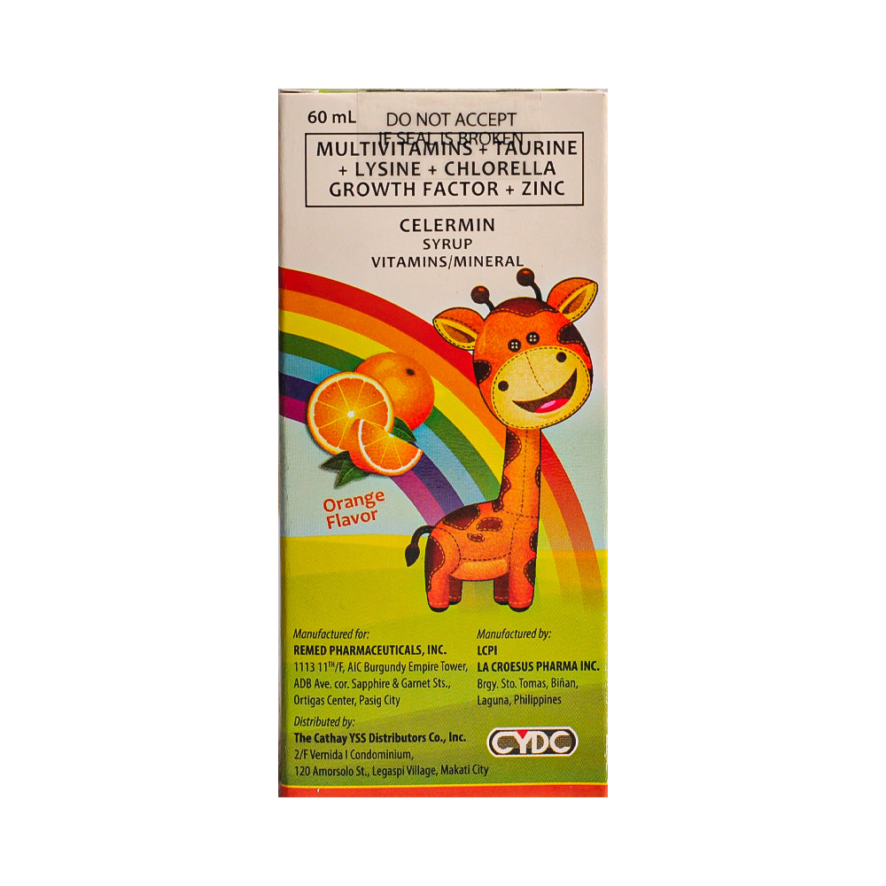 Celermin Syrup Multivitamins 60ml
