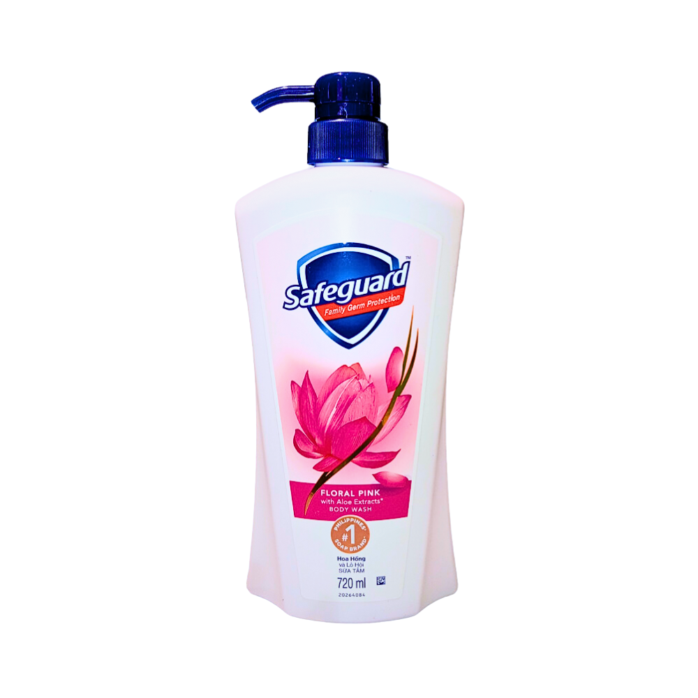 Safeguard Body Wash Floral Pink With Aloe 720ml