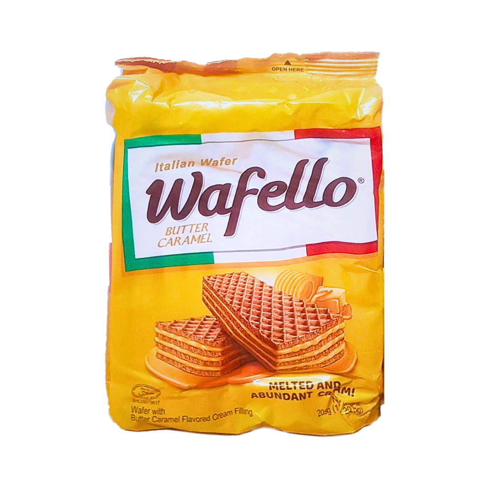 Wafello Italian Wafer Butter Caramel 205g