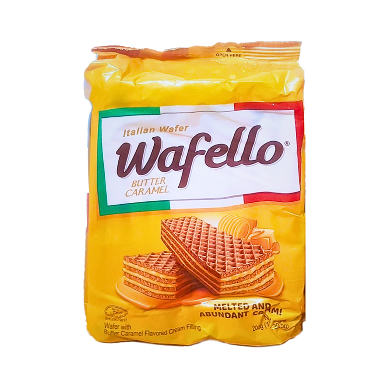 Wafello Italian Wafer Butter Caramel 205g