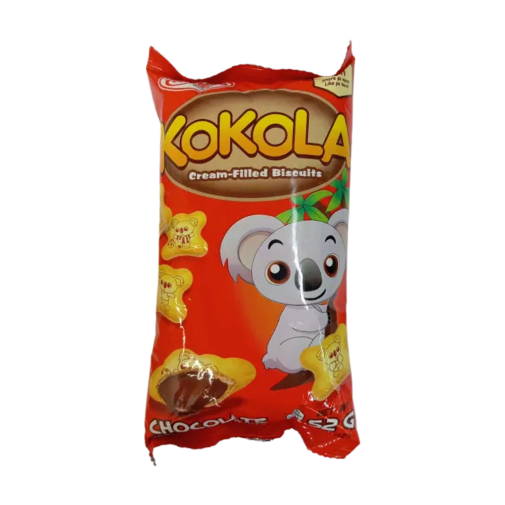 Columbia's Kokola Cream Filled Biscuit Chocolate 52g