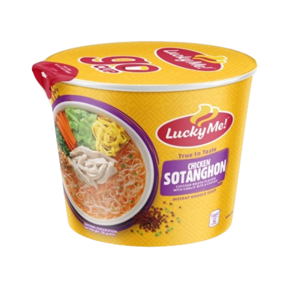 Lucky Me Go Cup Supreme Mini Chicken Sotanghon 28g