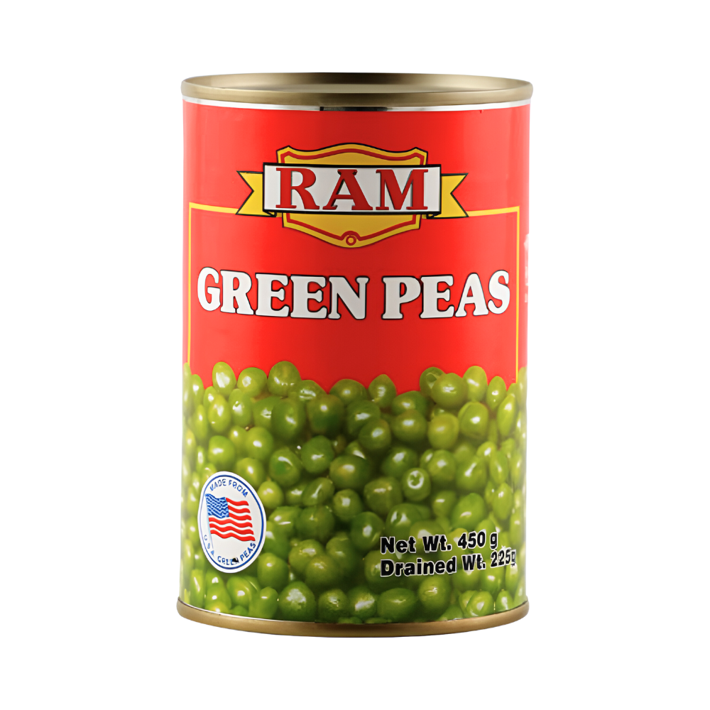 Ram Green Peas 450g
