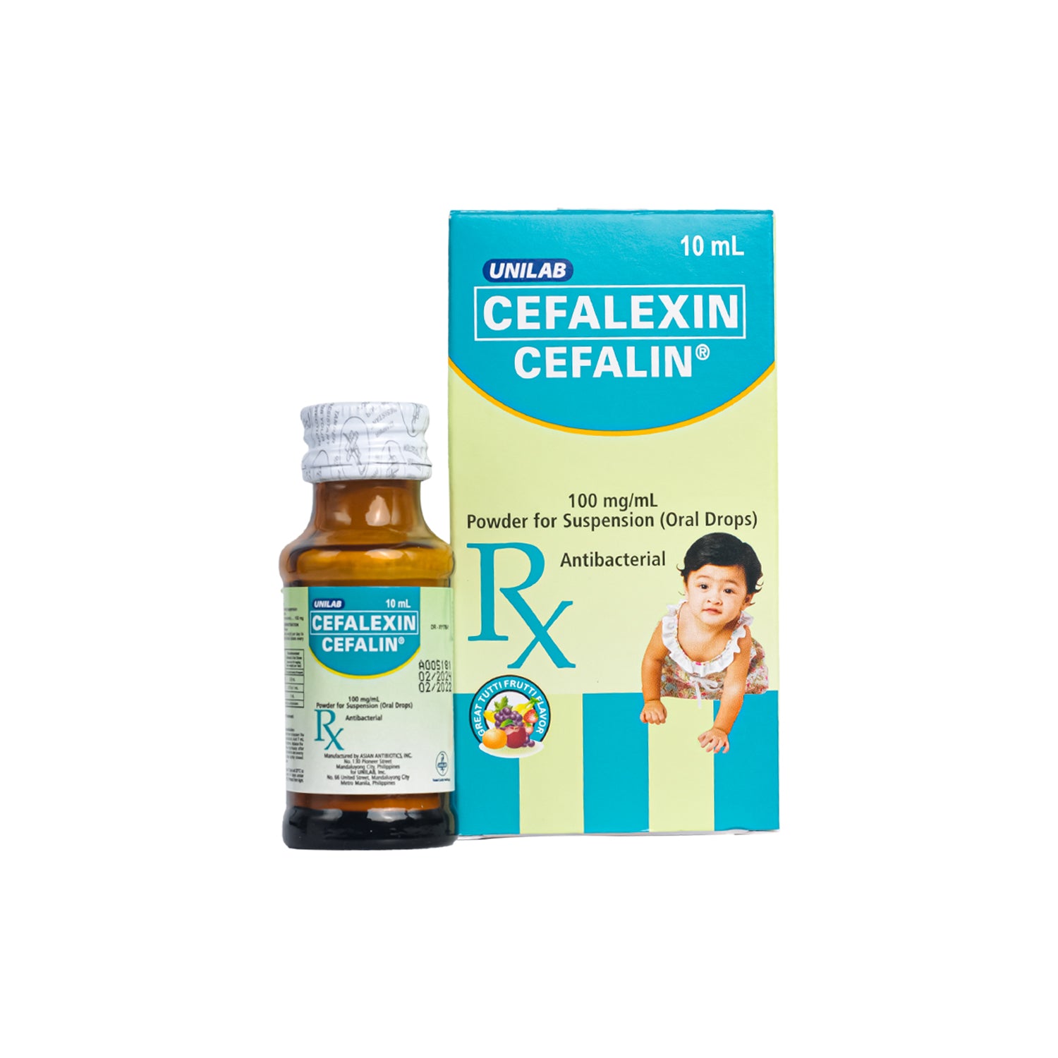 Cefalin 100mg/ml Oral Drops 10ml