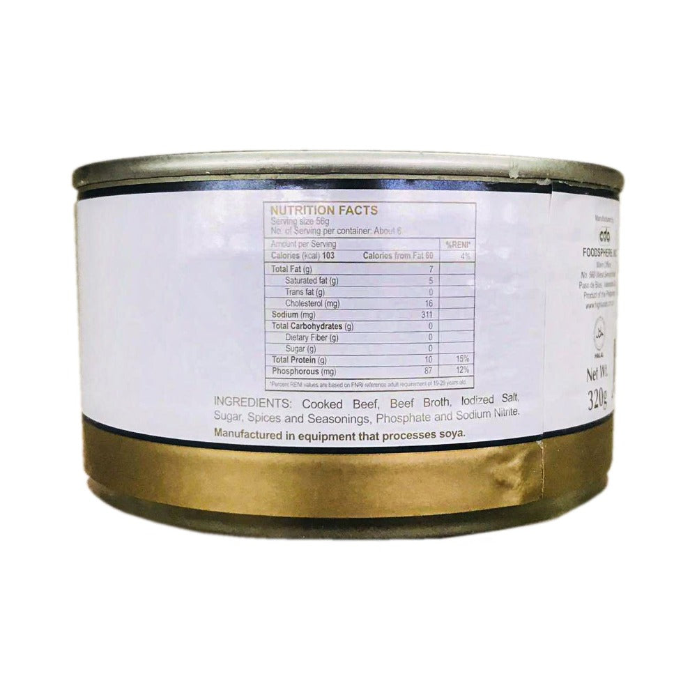 Highlands Gold Corned Beef 320g