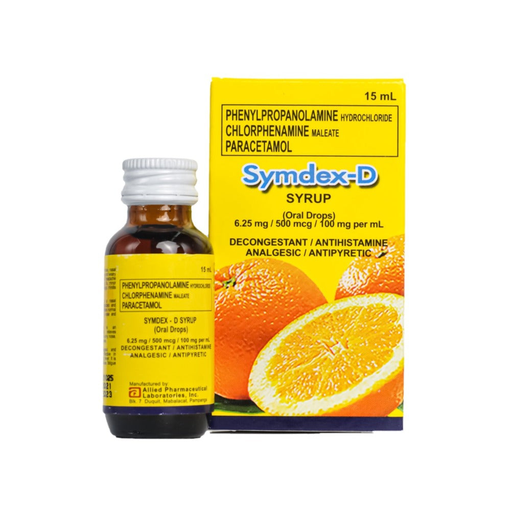 Symdex-D Oral Drops 15ml