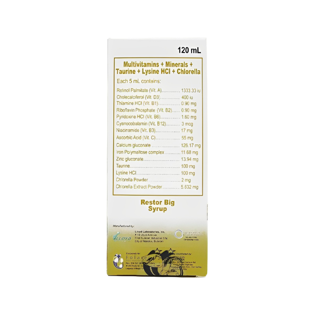 Restor Big Syrup 120ml