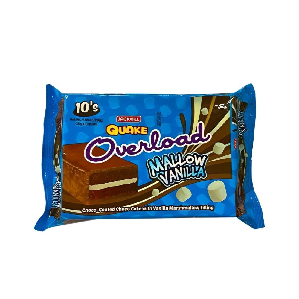 Jack 'n Jill Quake Overload Vanilla 28g x 10's