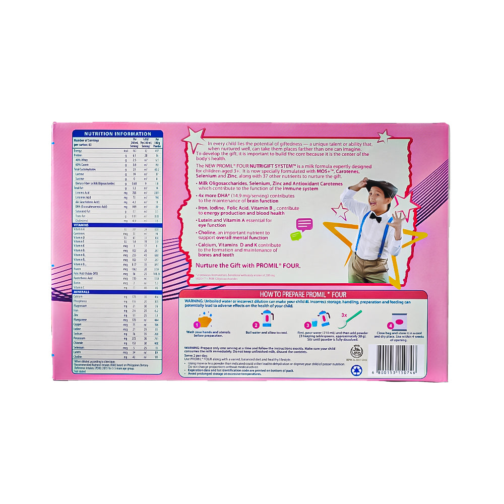 Promil Four Powdered Milk Drink 3+ Years Old 2.4kg